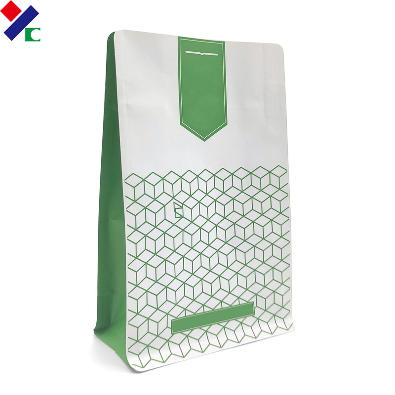 Flat Bottom Side Gusset Pouch/Square Bottom Zipper Plastic Bag/Doypack ...