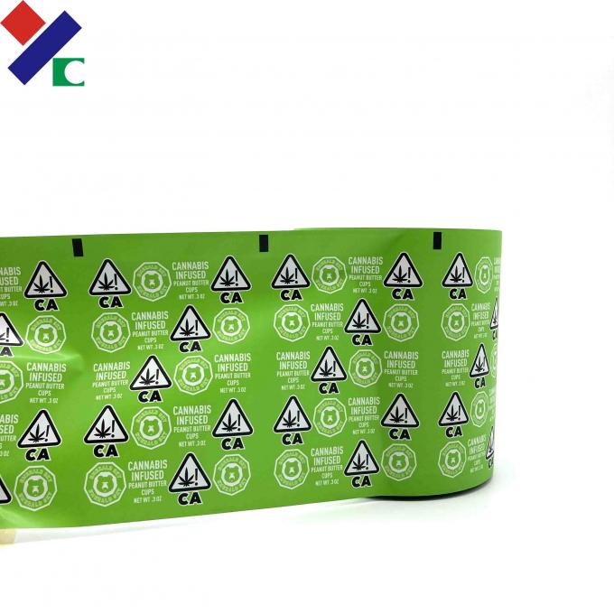 Laminated Flexible Cold Seal Film 2000mm 30micron VMCPP For Automatic ...